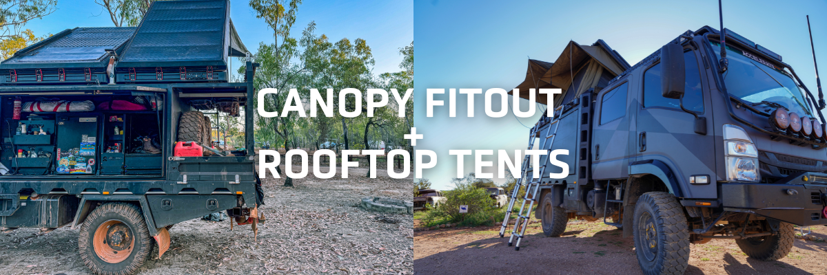 Isuzu NPS Truck Build – Episode 5: Internal Canopy Fit-Out + Rooftop T ...