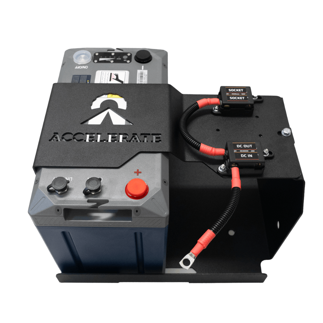 Dual Battery - 300 Series LandCruiser - Under Bonnet — Accelerate Off ...
