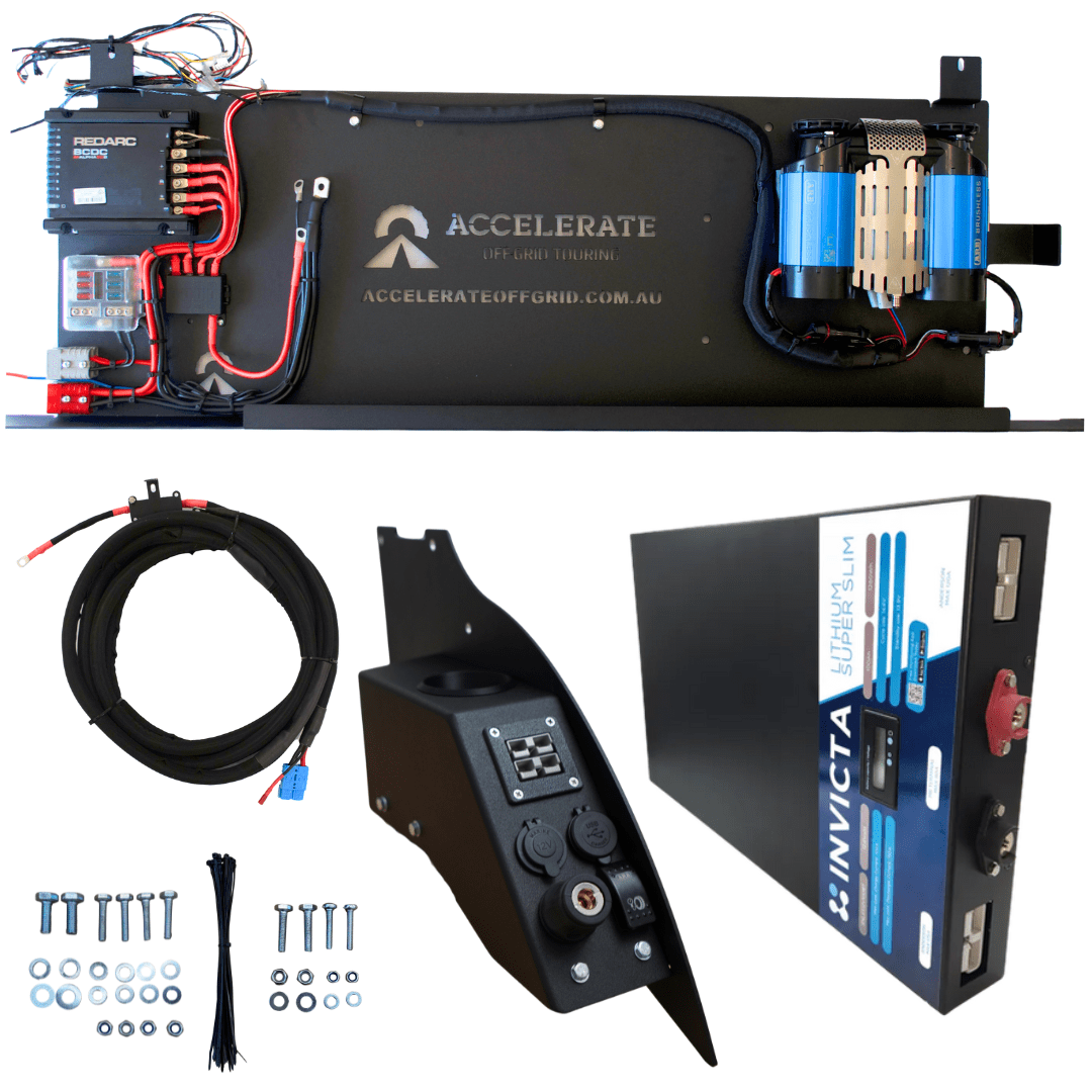 PRE-ORDER ONLY - Dual Battery – 79 Series LandCruiser – 100Ah Behind S ...