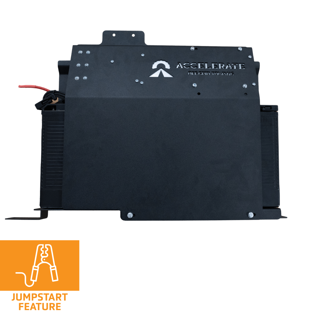 Dual Battery - 79 Series LandCruiser - 100Ah Behind Seat - With Jumpst ...