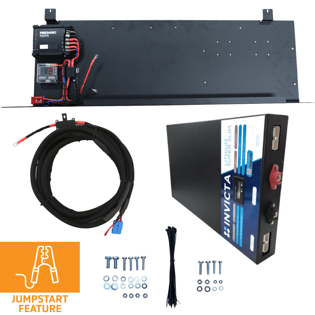 Dual Battery – 79 Series LandCruiser – 200Ah Behind Seat - With Jumpst ...