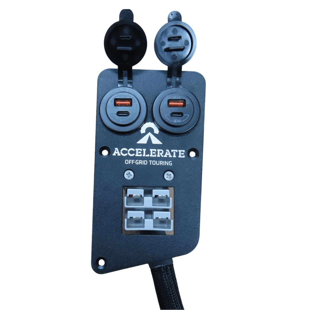 Socket Bank - 300 Series LandCruiser - Rear Cup Holder for Cangoee Dua ...