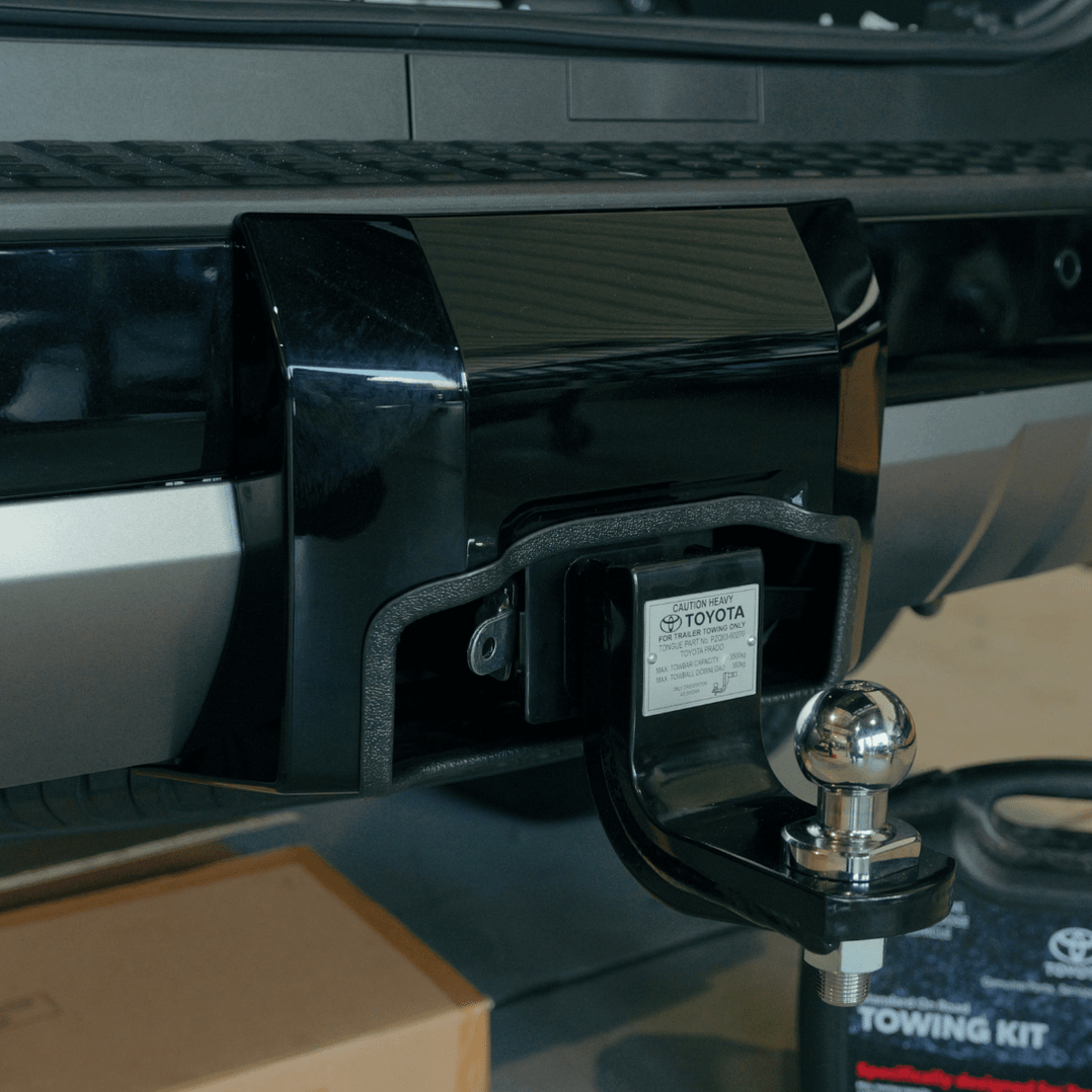Tow Bar Cover Cut Out Service for Prado LC250 Series — Accelerate Off ...