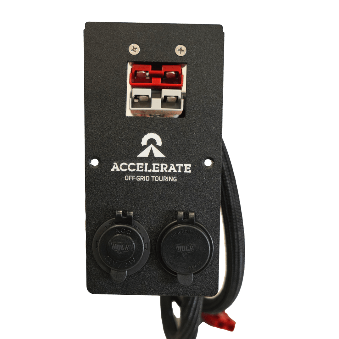 Socket Bank - Prado LC250 Series - Rear Cupholder for Underfloor Dual ...