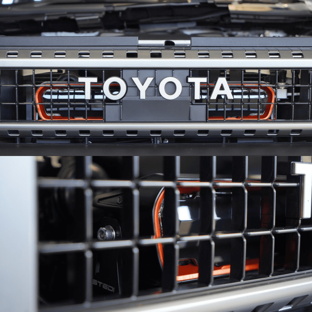 Spotlight/Lightbar Mount - Prado LC250 Series - Behind Grille ...