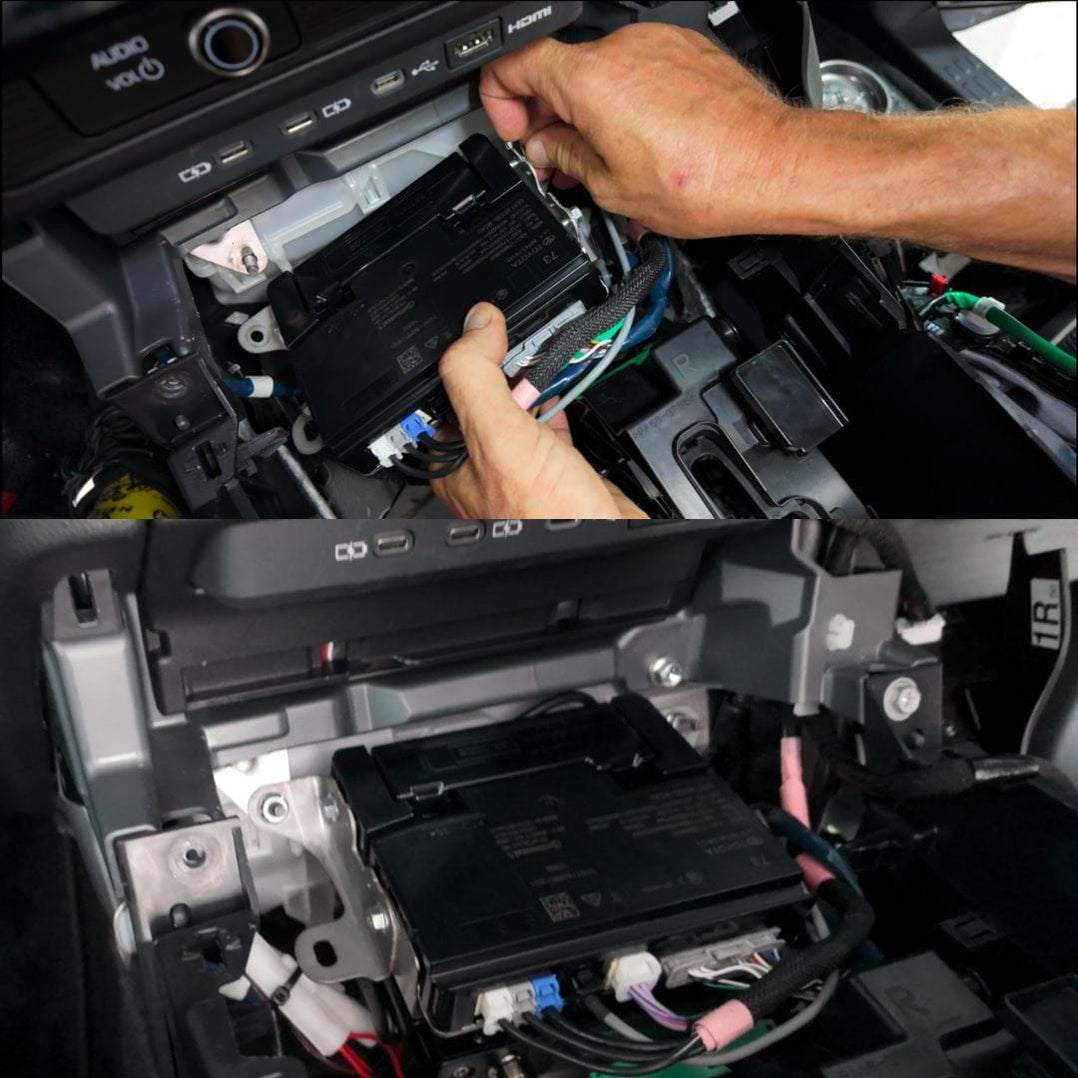 UHF Body Bracket - Prado 250 Series - Behind Dash — Accelerate Off-Grid ...