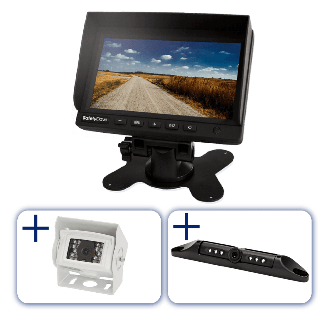 Reverse Camera Dual Kit for Car & Caravan AHD — Accelerate Off-Grid Touring