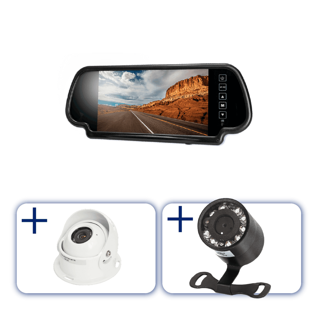Reverse Camera Dual Kit for Car & Caravan AHD — Accelerate Off-Grid Touring