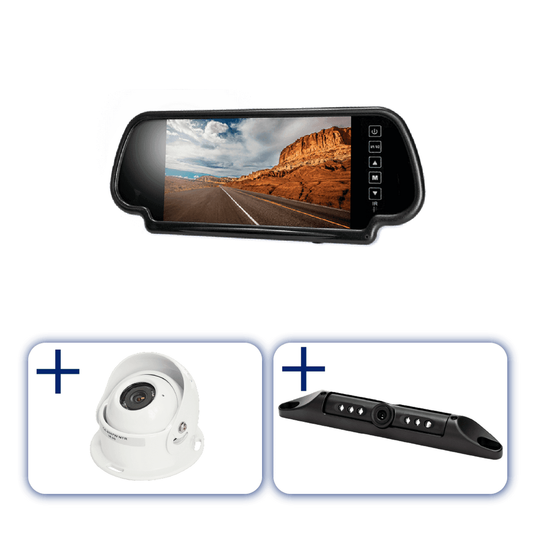 Reverse Camera Dual Kit for Car & Caravan AHD — Accelerate Off-Grid Touring