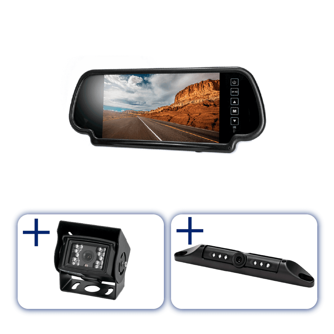 Reverse Camera Dual Kit for Car & Caravan AHD — Accelerate Off-Grid Touring